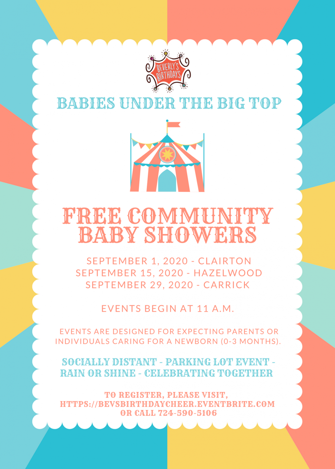 FREE Community Baby Shower-September 1st, 15th, & 29th | Hello Baby
